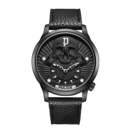 Police Analog Watch 'JET' male Black size One Size