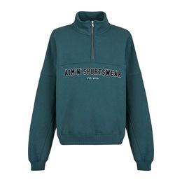 aim'n Aim'n Sweatshirt Damen Gr&ouml;&szlig;e S smaragd / schwarz / wei&szlig;
