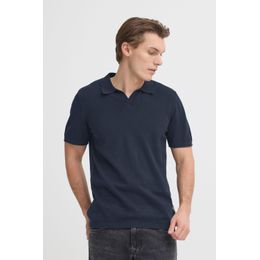 Kurzarmshirt Blend "BHBray Polo", Herren, Gr. L, salute, Feinstrick, 100% Baumwolle, unifarben, Basic, normal normal, V-Ausschnitt, Rippb&uuml;ndchen, Shirts, Modisches Strick Polo Shirt