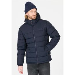 WHISTLER Herren Outdoorjacke "CARSENO", blau, Gr. M, kariert, unifarben, 100% Polyester, Jacken, mit kuscheligen Design