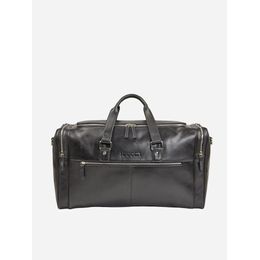 Negotia Leather Weekender 'Marent' male Black size One Size