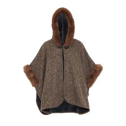 Osha Cape female Brown size M