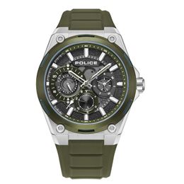 Police Analog Watch 'Salkantay' male Green size One Size