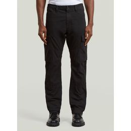 G-Star Raw Cargohose G-STAR "Clean Regular Cargo Pants", Herren, Gr. 29, L&auml;nge 34, dk schwarz gd, Obermaterial: 70% Baumwolle, 30% Baumwolle, Hosen Cargohose