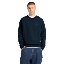 Sweatshirt Timberland "EXETER RIVER Loopback Crew Neck Swe", Herren, Gr. M, dk sph, dk denim, Obermaterial: 100% Baumwolle, Sweatshirts Sweatshirt, sportlicher Stil, bequemer Schnitt