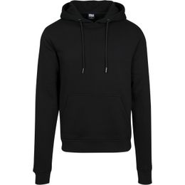 Kapuzensweatshirt Urban Classics "Urban Classics Herren Basic Terry Hoody", Herren, Gr. S, schwarz, 65% Baumwolle, 35% Polyester, unifarben, Sweatshirts