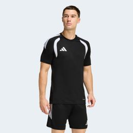 Fu&szlig;balltrikot adidas Performance "TIRO26L JSY M", Herren, Gr. L, schwarz, wei&szlig;, Obermaterial: 100% Polyester, Rundhals, Trikots Fu&szlig;balltrikot