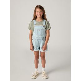 LEVI'S KIDS M&auml;dchen Latzhosewow me over, Gr. 8, Denim/Jeans, Obermaterial: 100% Baumwolle, Hosen, mit Kn&ouml;pfen an der Taille for GIRLS