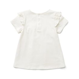 Tchibo - Kinder-T-Shirt - M&auml;dchen - Gr. 110/116 - wei&szlig;