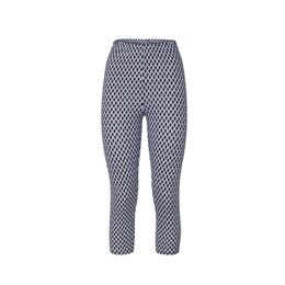 Tchibo - Bedruckte 3/4-Leggings - Damen - Gr. L - dunkelblau/print