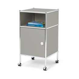 Tchibo - Rollcontainer Metall &raquo;Cn3 Kids&laquo; - 40x40x75cm - hellgrau - Stahl / Kunststoff / Kunststoff