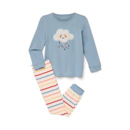 Tchibo - Kinder-Pyjama - Kinder - Gr. 134/140 - creme/print