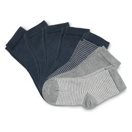 Tchibo - 7 Paar Kinder-Socken - Baby - Gr. 23-26 - dunkelblau