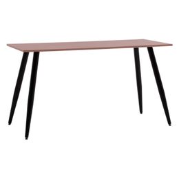 Tchibo - Schreibtisch &raquo;Piazza&laquo; - 138x60x73,6cm - schwarz - Holz / Metall