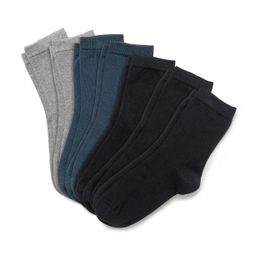 Tchibo - 7 Paar Kinder-Socken - Kinder - Gr. 35-38 - dunkelblau