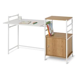 Tchibo - Kinderschreibtisch &raquo;Grade&laquo; - 121x60x75cm - silber - Holz / Stahl
