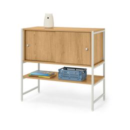 Tchibo - Kindersideboard &raquo;Grade&laquo; mit Schiebet&uuml;ren - 80,3x40x76,8cm - silber - Holz / Stahl