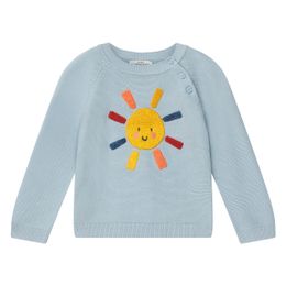Tchibo - Baby-Strickpullover - Baby - Gr. 74/80 - hellblau
