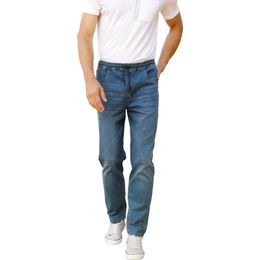Catamaran Herren Schlupfjeans mit Kordelzug blue-bleached, Gr&ouml;&szlig;e 48