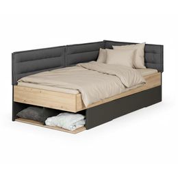 Roba Jugendbett &raquo;Marvin&laquo; - 208,7x99x85,1cm - braun -