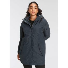 Polarino sheego Gro&szlig;e Gr&ouml;&szlig;en 3-in-1-Funktionsparka, marine, Gr&ouml;&szlig;e 46 - Damen