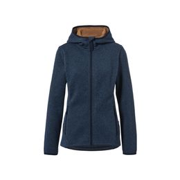 Tchibo - Strickfleece-Jacke - Damen - Gr. M - dunkelblau