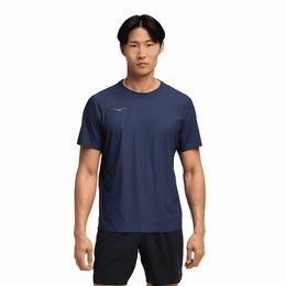Hoka One One Hoka Airolite Short Sleeve 2.0 Bekleidung Herren blau XL