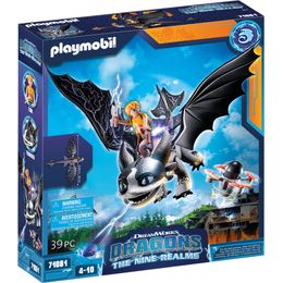 Konstruktions-Spielset Playmobil "Dragons: The Nine Realms - Thunder & Tom (71081)", bunt, Spielbausteine, Kinder, Kunststoff, Konstruktions-Spielset, Made in Germany