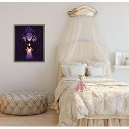 Wandbild Komar "Disney Snow White Evil Queen", lila (farbe bild(er): lila), Disney, 1 Stk., Vlies, Bilder, Wandbild, 50 x 70 cm (Breite x H&ouml;he) - Kinderzimmer, Dekoration