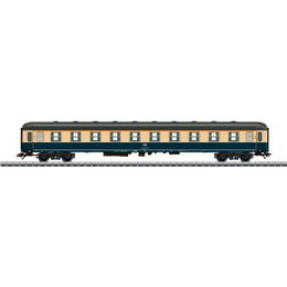 M&auml;rklin Personenwagen M&Auml;RKLIN "M&auml;rklin Schnellzugwagen Am 203 - 43914", blau (blau, beige), Modelleisenbahn-Fahrzeuge, KinderB:3,5cm H:5cm L:28,2cm, Kunststoff, Metall, Personenwagen, Made in Europe, B:3,5cm H:5cm L:28,2cm