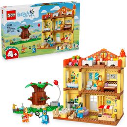 Konstruktionsspielsteine Lego "Blueys Haus (11203), Lego Bluey", bunt, Spielbausteine, Kinder, Kunststoff, Konstruktionsspielsteine, Made in Europe