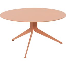 Couchtisch SPINDER DESIGN "DALEY", orange (clay terra, clay terra, clay terra, clay terra, clay terra, clay terra), B/H/T: 78cm x 40cm x 78cm, Tische, Couchtisch, Couchtisch aus Stahl