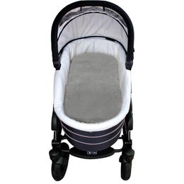 Babylammfell Heitmann Felle "Einlage - echtes Lammfell", Baby, Gr. B/L: 33cm x 73cm, grau, Baumwolle, Lammfell, winterlich, Wohndecken Babylammfell, ideal f&uuml;r Soft-Tragtaschen, Kinderwagen, Buggy, Kinderbett, waschbar
