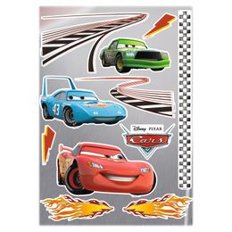 Wandtattoo Komar "Cars - Gr&ouml;&szlig;e 50 x 70 cm", bunt, B:50cm H:70cm, Folie, Wandtattoos, Wandtattoo, selbstklebend, Wandsticker, Kinderzimmer