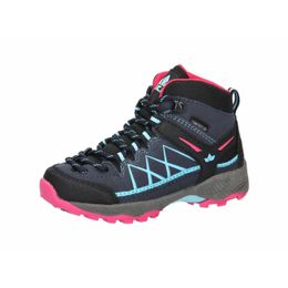 Wanderstiefel Lico "Outdoorstiefel Griffin High", M&auml;dchen, Gr. 25, blau, Synthetik, Schuhe Wanderstiefel