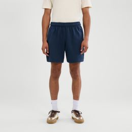 Sweatshorts Ellesse "ZANICA SWEAT SHORT", Herren, Gr. L, N-Gr, navy, Obermaterial: 85% Baumwolle, 15% Polyester, Hosen Sweatshorts, sportlicher Stil, f&uuml;r Freizeit, aus gepeachtem Fleece