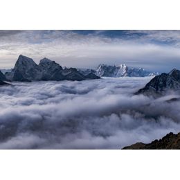 Fototapete papermoon "Photo-Art ALEXEY KHARITONOV, WOLKE RIVER", bunt, B:2m L:1,49m, Vlies, Tapeten, Fototapete