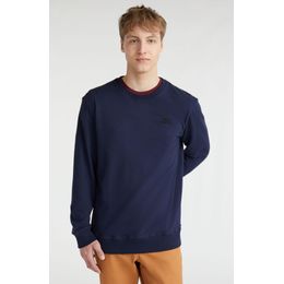 O`Neill Sweatshirt O'NEILL "O'NEILL SMALL LOGO CREW", Herren, Gr. XS, blau (ink blau), Obermaterial: 60% Baumwolle, 40% Polyester, Sweatshirts Sweatshirt
