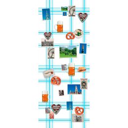 Vliestapete Komar "Digitaldruck Vlies - M&uuml;nchen - Gr&ouml;&szlig;e 100 x 250 cm", bunt, B:100m L:250m, Vlies, Tapeten, Vliestapete, Wohnzimmer, Schlafzimmer
