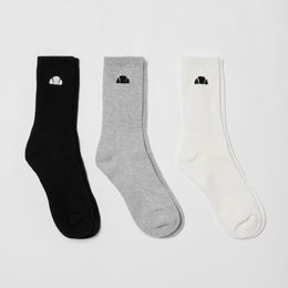 Freizeitsocken Ellesse, Herren, Gr. 7 (41/43/45), farbe multi, Obermaterial: 68% Baumwolle, 16% Polyester, 14% Polyamid, 2% Elasthan, Socken Freizeitsocken, 3er-Pack, aus Baumwolle, Polyester, Polyamid und Elasthan