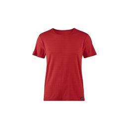 T-Shirt Bruno Banani "T-Shirt 1er Pack", Herren, Gr. S, rot, Obermaterial: 90% Polyamid PA. 10% Elasthan EL., Shirts T-Shirt