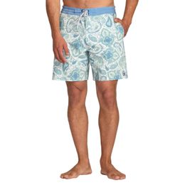 Boardshorts Billabong "Good Times", Herren, Gr. 31SM, gr&uuml;n (seafoam), [Hauptmaterial] 72% Polyester / 20% Baumwolle / 8% Elasthan, Hosen Boardshorts
