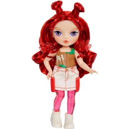 Minipuppe RAINBOW HIGH "Littles Rainbow Fantasy Fairies Doll- Apple (Red)", rot, Puppen, Kinder, Minipuppe