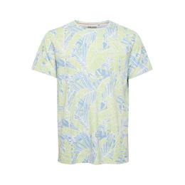 T-Shirt Blend "T-Shirt BHTee", Herren, Gr. L, blau (dusty blau), Obermaterial: 100% Baumwolle CO., Shirts T-Shirt
