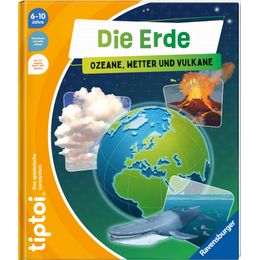 Kinderbuch Ravensburger "tiptoi Die Erde Ozeane, Wetter und Vulkane", bunt, B:26cm H:30,3cm, B&uuml;cher, Kinderbuch, Made in Germany