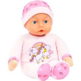 Babypuppe BAYER "My First Baby, 30 cm rosa", rosa, Puppen, Baby, Babypuppe