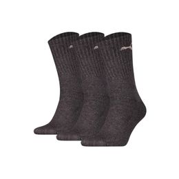 Kurzsocken Puma "Socken 3er Pack", Damen, Gr. 39-42, grau, Obermaterial: 74% Baumwolle CO. 21% Polyester PES. 3% Polyamid PA. 2% Elasthan EL., Socken Kurzsocken
