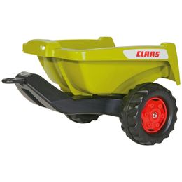 Kinderfahrzeug-Anh&auml;nger Rolly Toys "CLAAS", gr&uuml;n, Spielfahrzeug-Anh&auml;nger, KinderB:46,5cm H:34cm L:56cm, Kunststoff, Kinderfahrzeug-Anh&auml;nger, f&uuml;r Trettraktoren, B:46,5cm H:34cm L:56cm