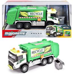 Spielzeug-M&uuml;llwagen Majorette "Volvo FMX Garbage Collector", gr&uuml;n, Spielzeugfahrzeuge, KinderT:19cm, Spielzeug-M&uuml;llwagen, T:19cm