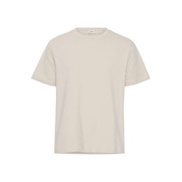 !Solid T-Shirt SOLID "T-Shirt SDCadel", Herren, Gr. L, beige (oatmeal), Obermaterial: 100% Baumwolle CO., comfort fit normal, Rundhals, Shirts T-Shirt